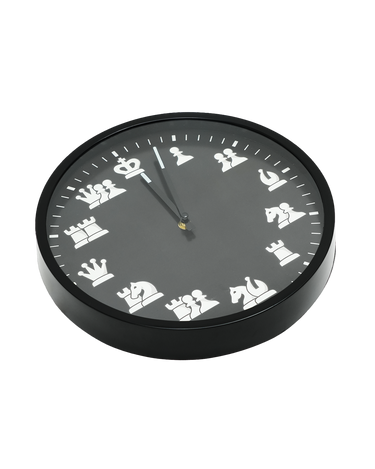 12" Branded Chess Wall Clock - Chess.com